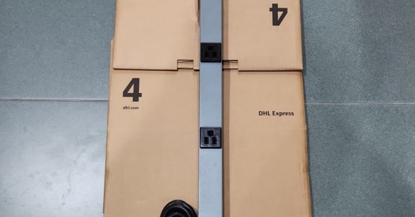 SL Waber Electric UL7408 Outlet Vertical Power Strip