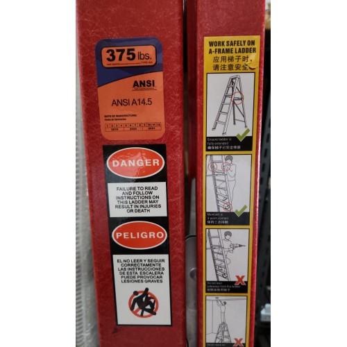 ANSI A14.5 Step Platform Ladder